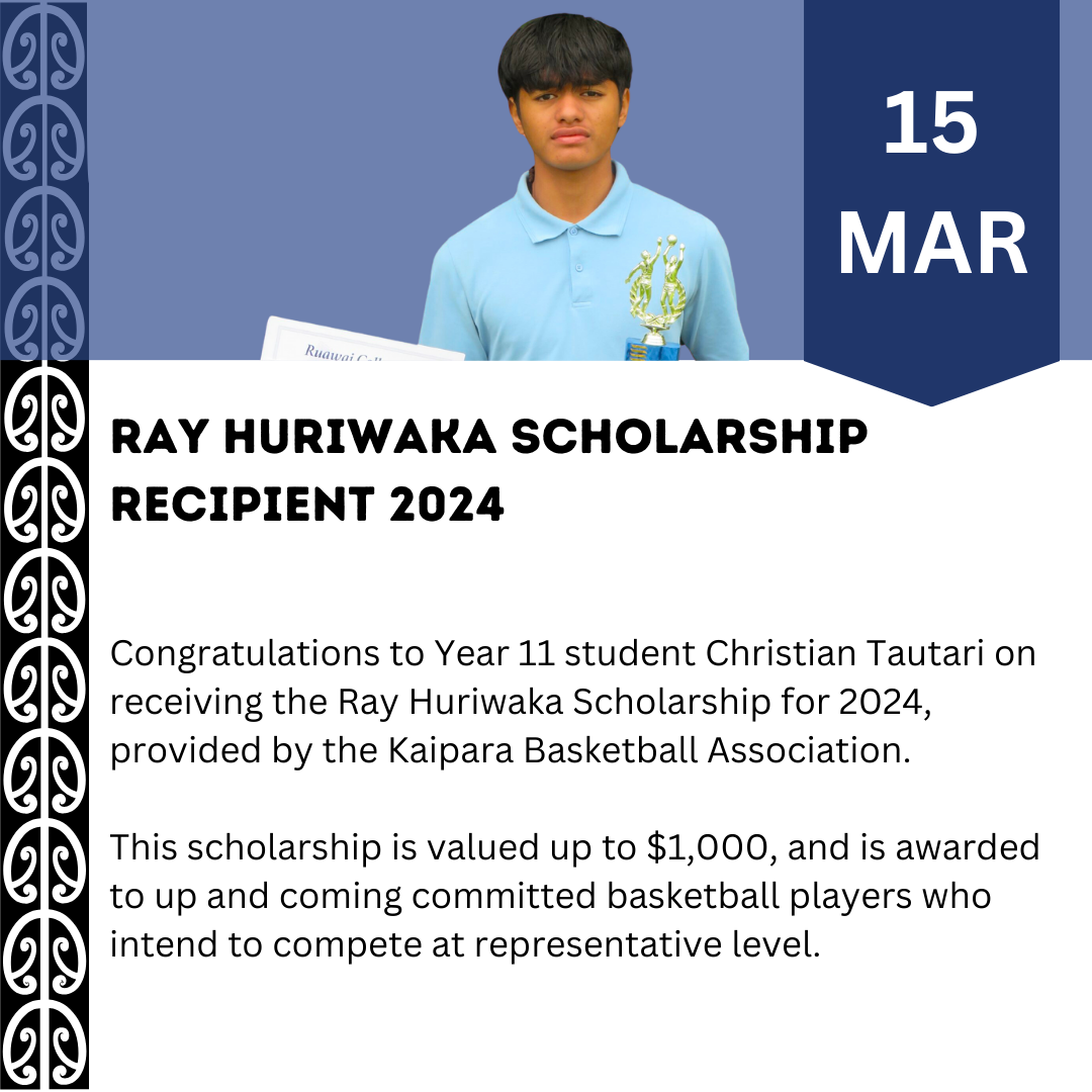 Ruawai College - News